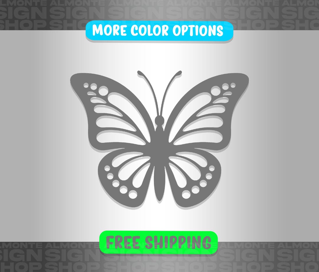 Butterfly Vinyl Decals, Butterfly Vinyl , Vinyl Butterfly Decals ...