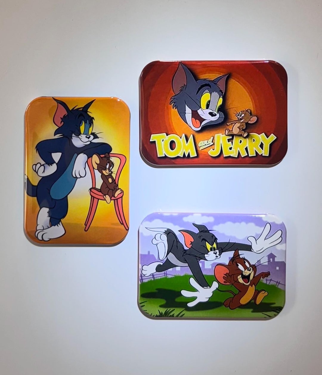 Tom and Jerry Fridge Magnets Throwback Retro Old Cartoons Magnet - Etsy