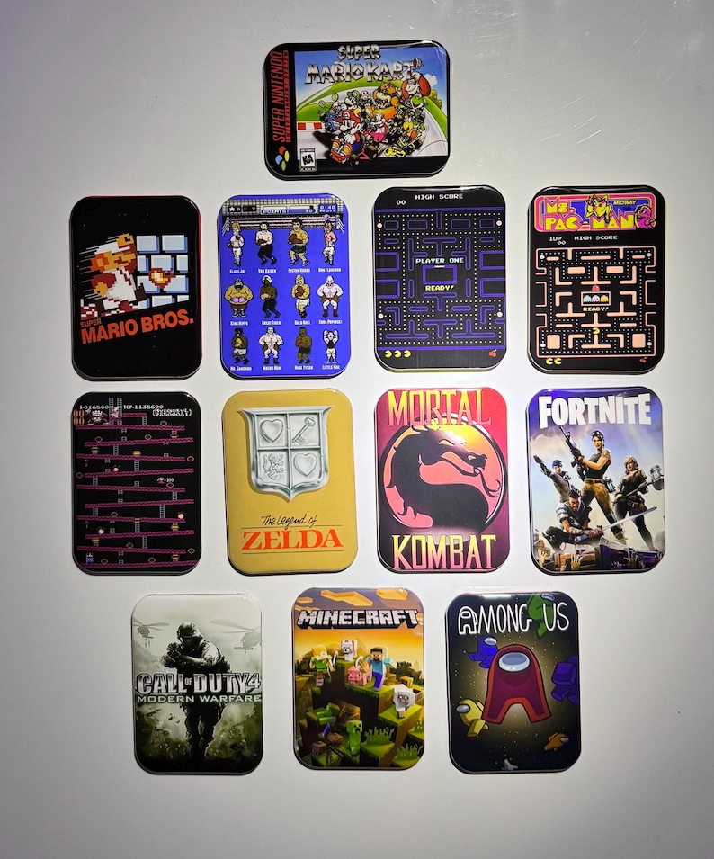 Video Game Fridge Magnets - Etsy