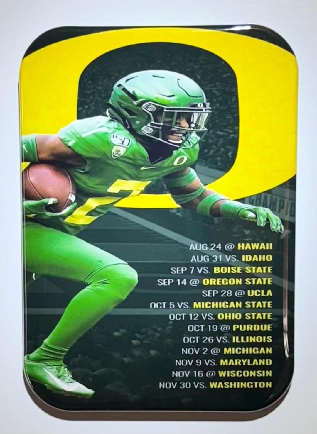 College Football Schedule Magnets 2024, College Football, College ...