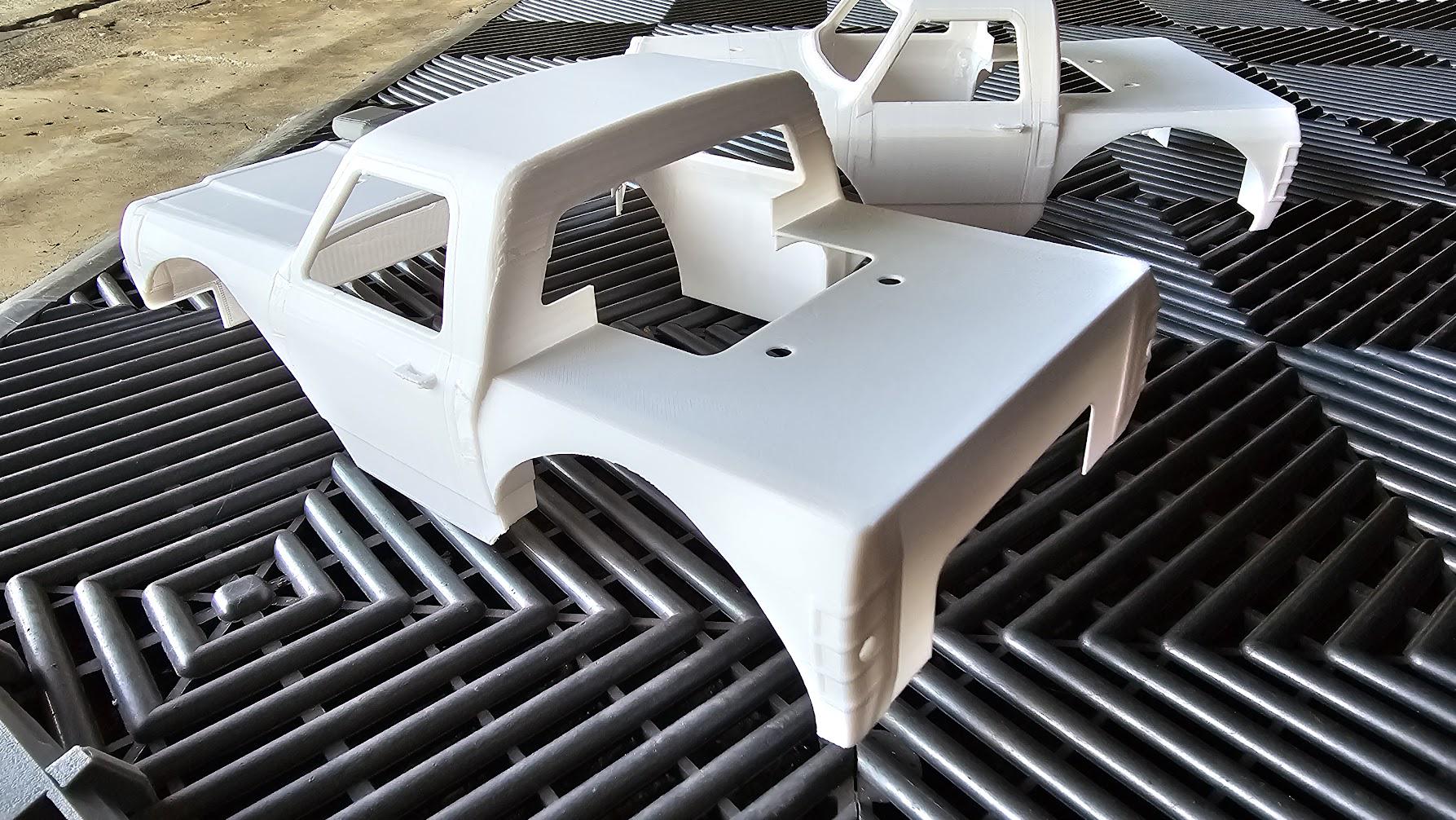 3D Printed Custom 1/16 Scale RC Truck Body/kit - Etsy