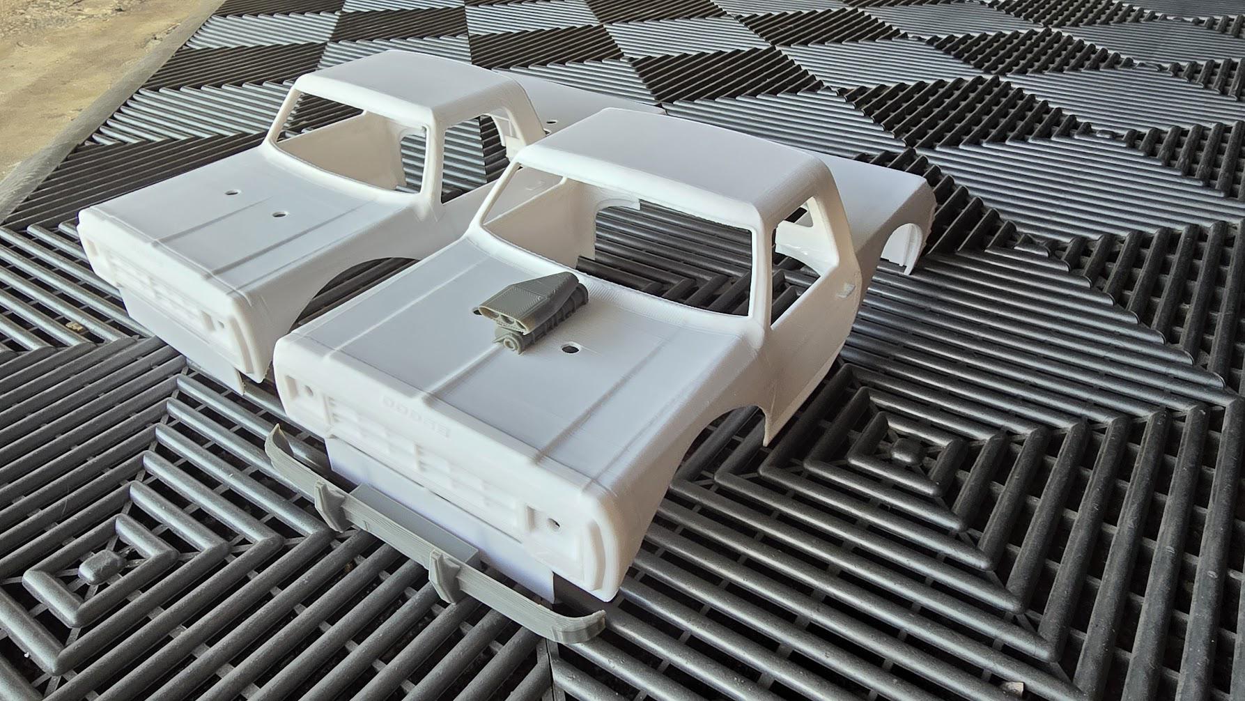 3D Printed Custom 1/16 Scale RC Truck Body/kit - Etsy