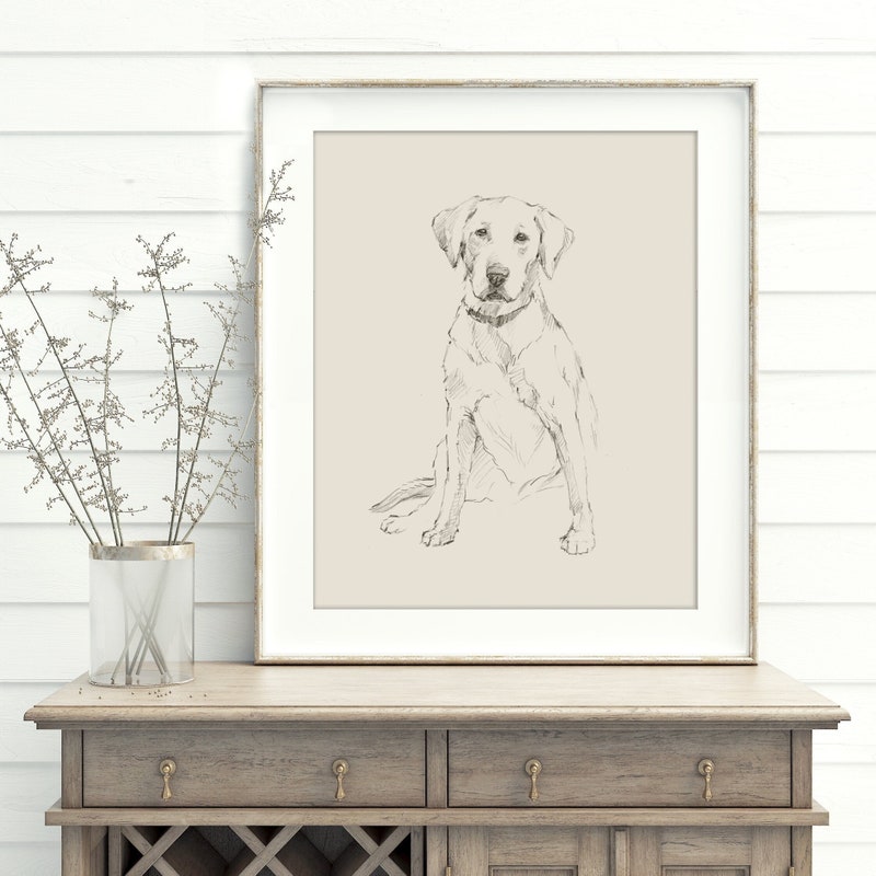 Yellow Lab Painting - Etsy