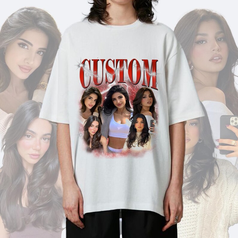 Custom Bootleg Rap Tee PNG, Digital File, Personalize Bootleg Shirt PNG ...