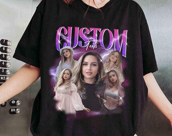 Custom Bootleg Rap Tee PNG, Digital File, Personalize Bootleg Shirt PNG ...