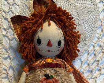 Primitive, Folk Art, Handmade, Original, Rag Doll, Spring, Summer ...