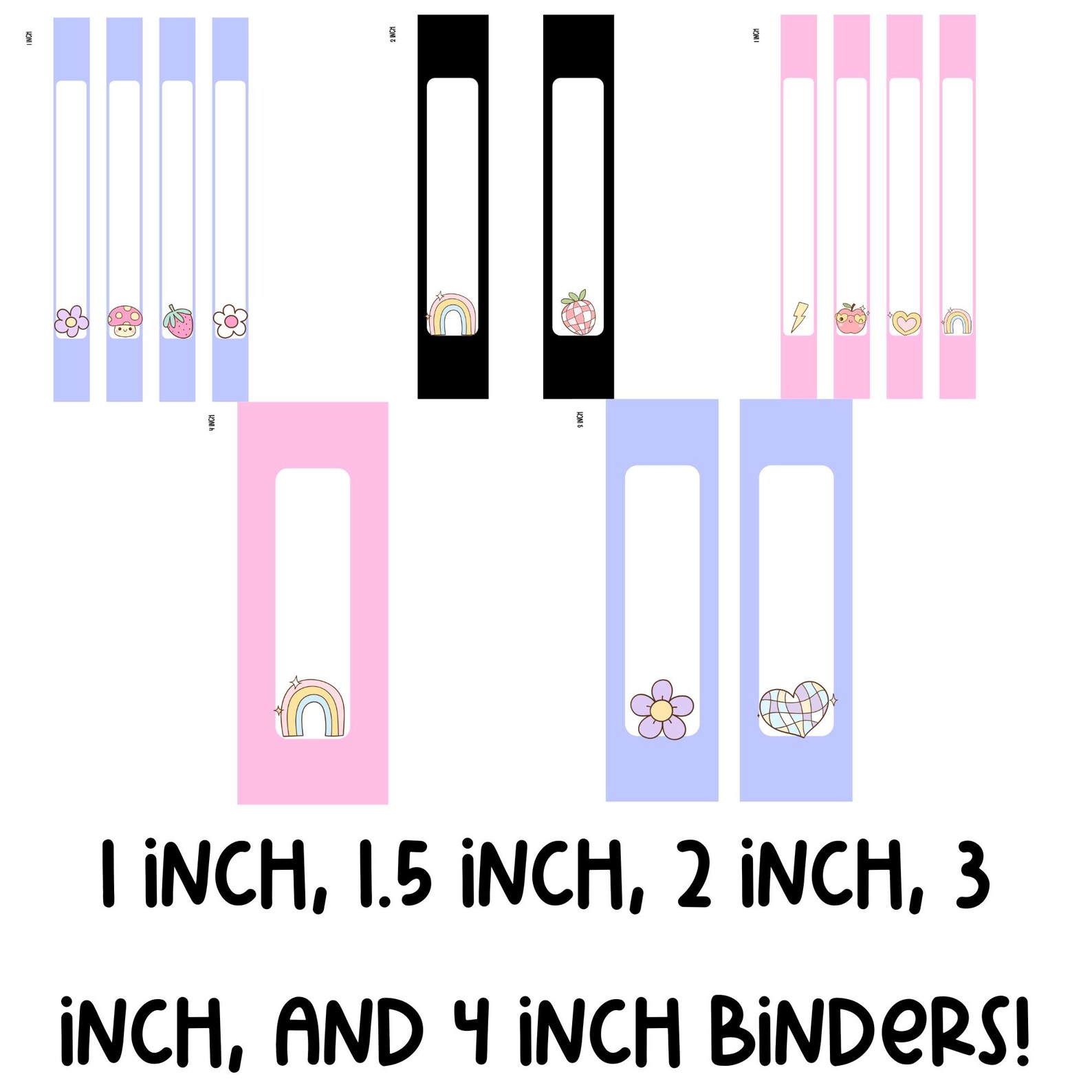 Preppy Pastels - Teacher Binder and Spine Labels | Editable - Etsy