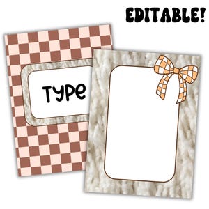 Golden Hour - Teacher Binder and Spine Labels | Editable - Etsy