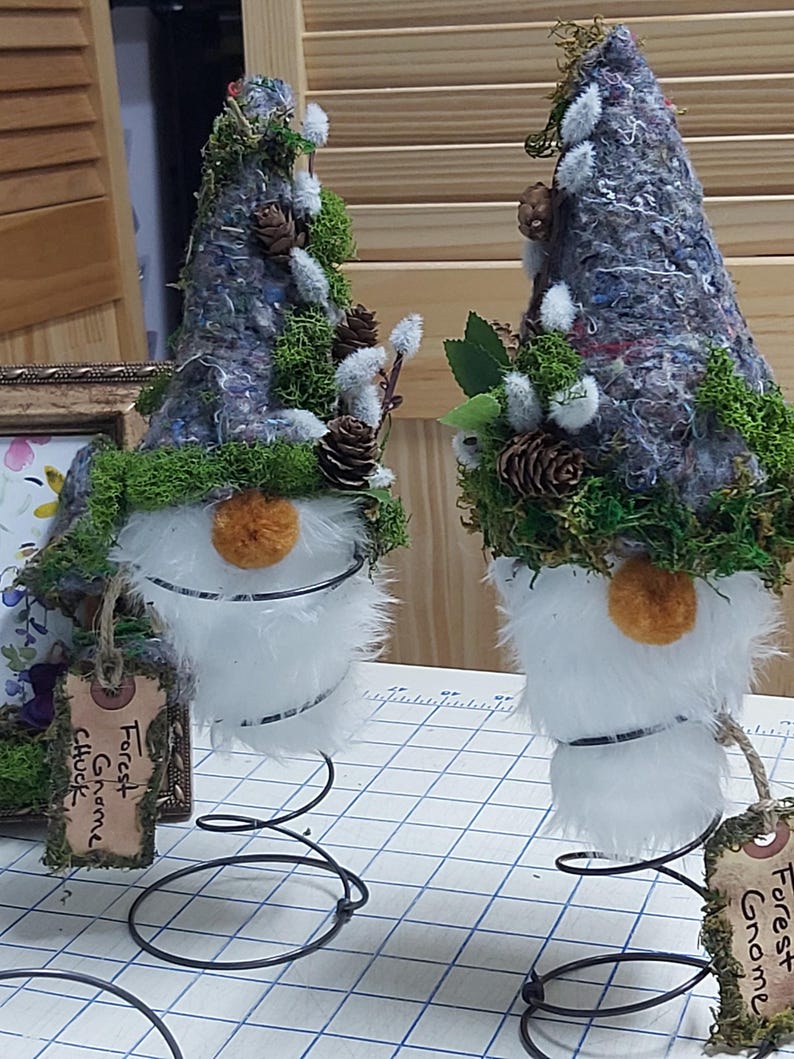 Forest Gnomes on Bed Springs - Etsy