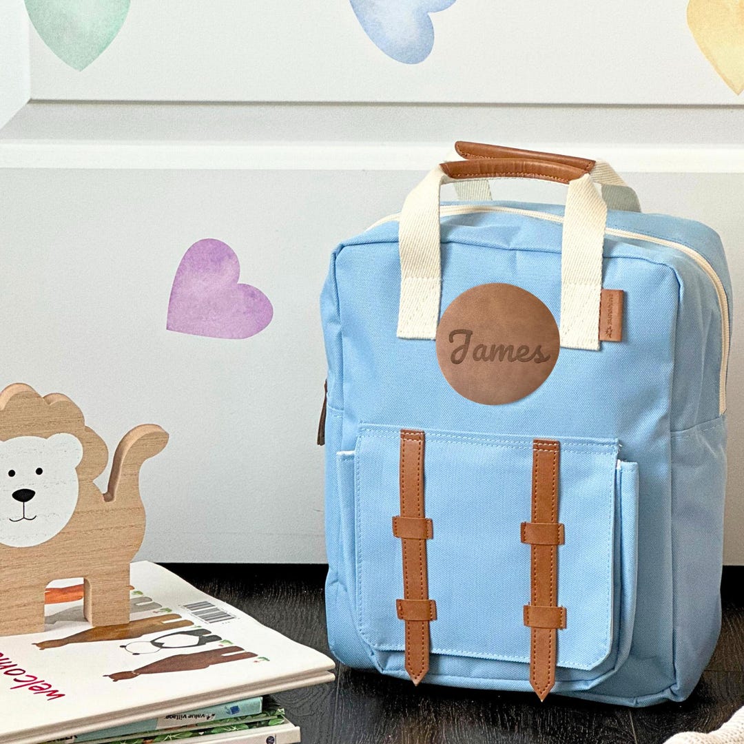 Personalized Kindergarten Backpack, First Day School Gift, Grandson ...