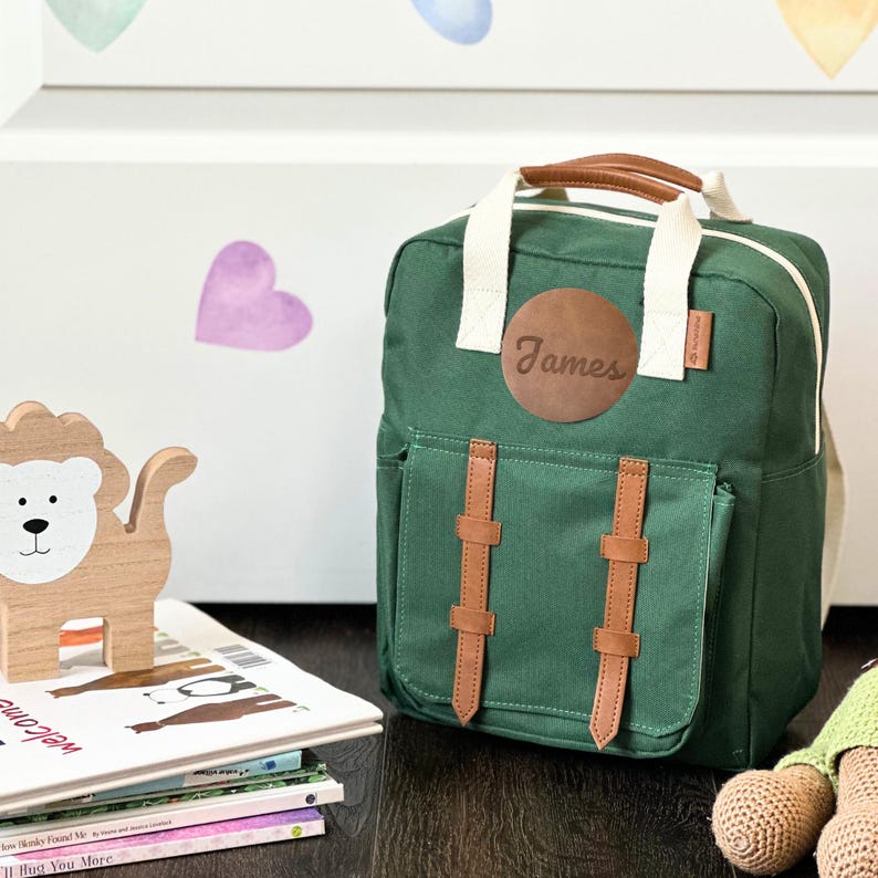 Personalized Kindergarten Kids Backpack, Christmas Gift for Kids ...