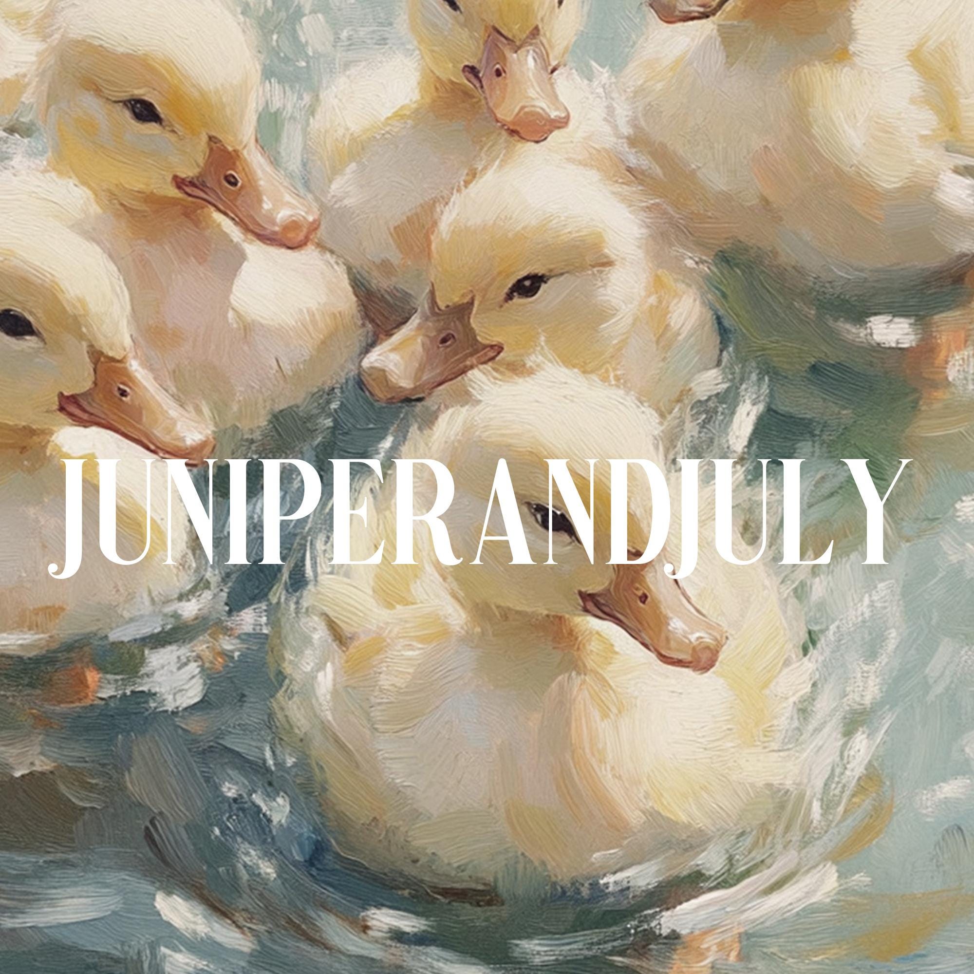 Rustic Spring Print, Baby Ducks Oil Painting, Farmhouse Spring Wall Art ...