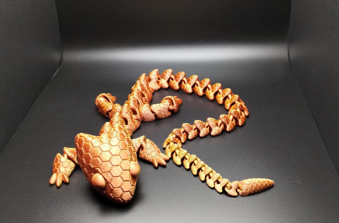 Articulated Dragon Hexagonal Pattern - Etsy