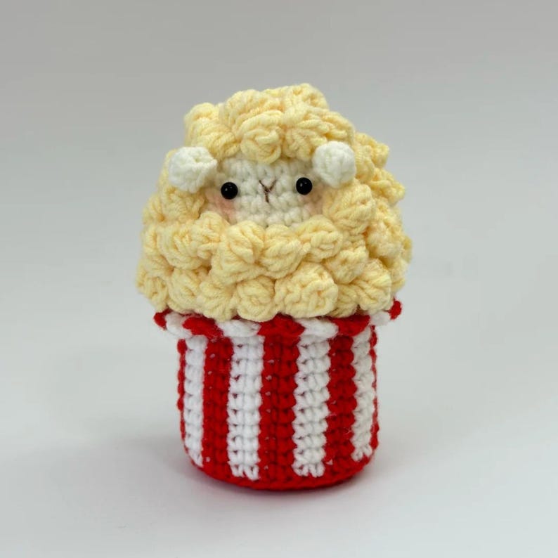 Crochet Popcorn Set - PDF Crochet Pattern - Etsy