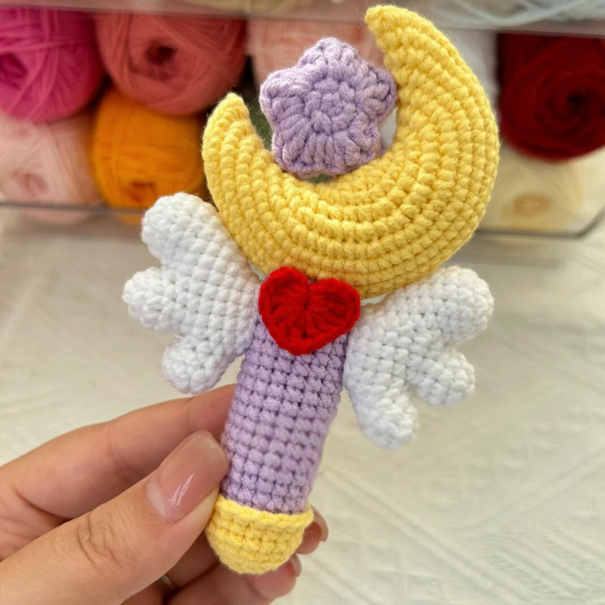 Magic Wand Crochet Pattern, Handmade Crochet Pattern, Crochet PDF ...