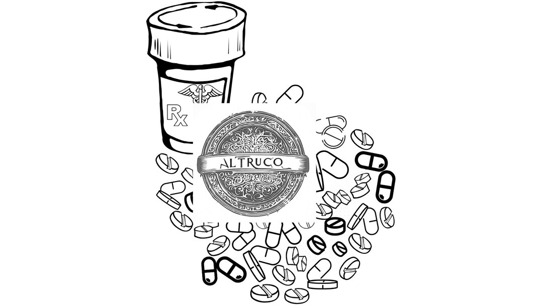 Spilled Pills Coloring Page - Etsy