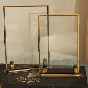 Personalized Laser Engraved Floating Picture Frames, Memory Gift Set ...