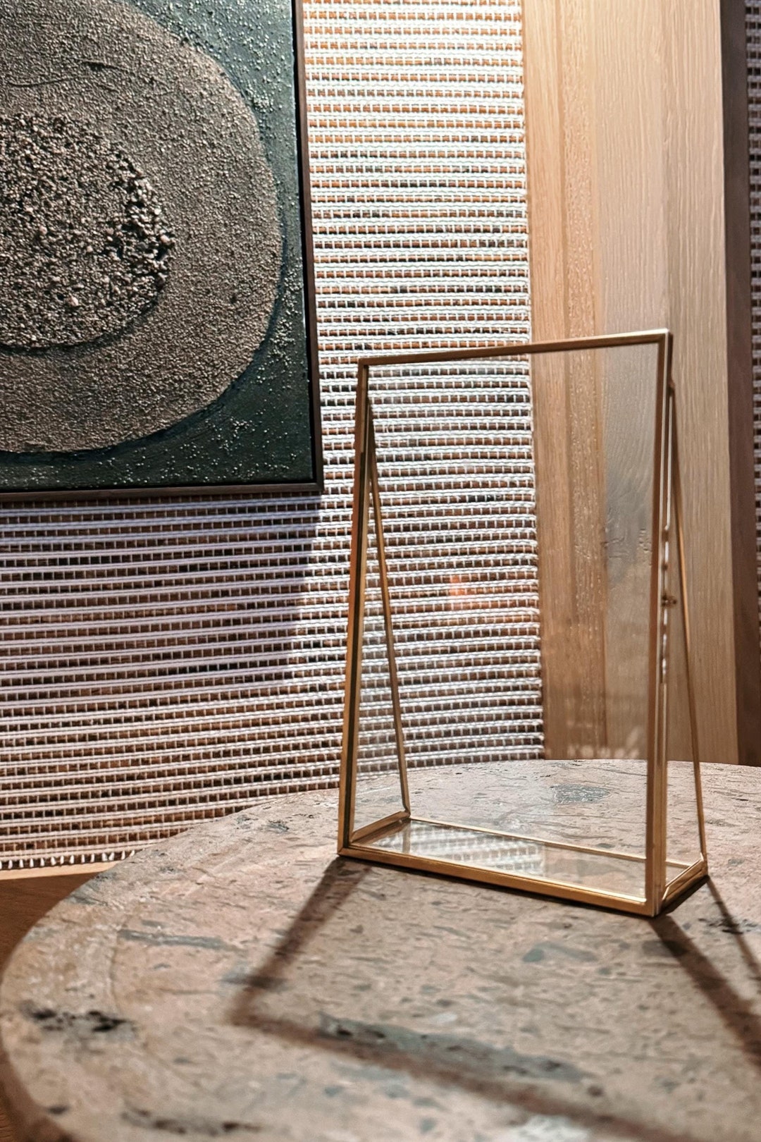 Personalized Glass Frame With Laser Engraving – Gold Metal Photo ...