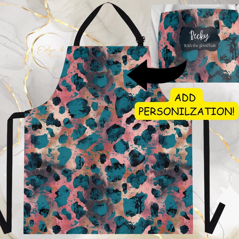Leopard Apron - Etsy