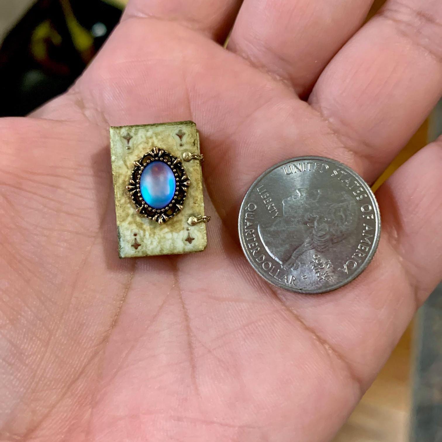 1:12 Scale Vintage Miniature Book - Etsy