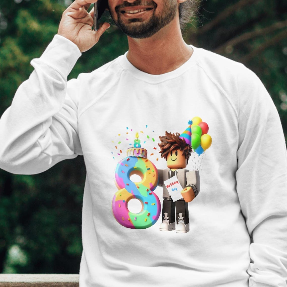 Roblox Birthday Png, Birthday Party Png , Birthday Boy Png, Sublimate ...