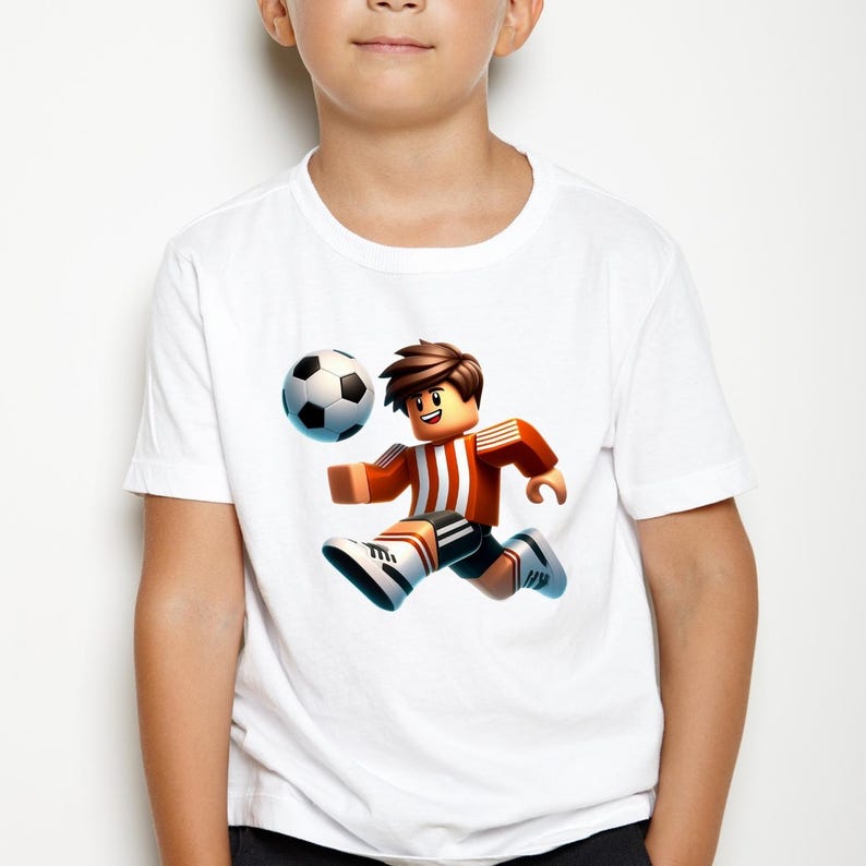 Roblox Soccer, Roblox Clipart Png, Instant Download, High Resolution ...