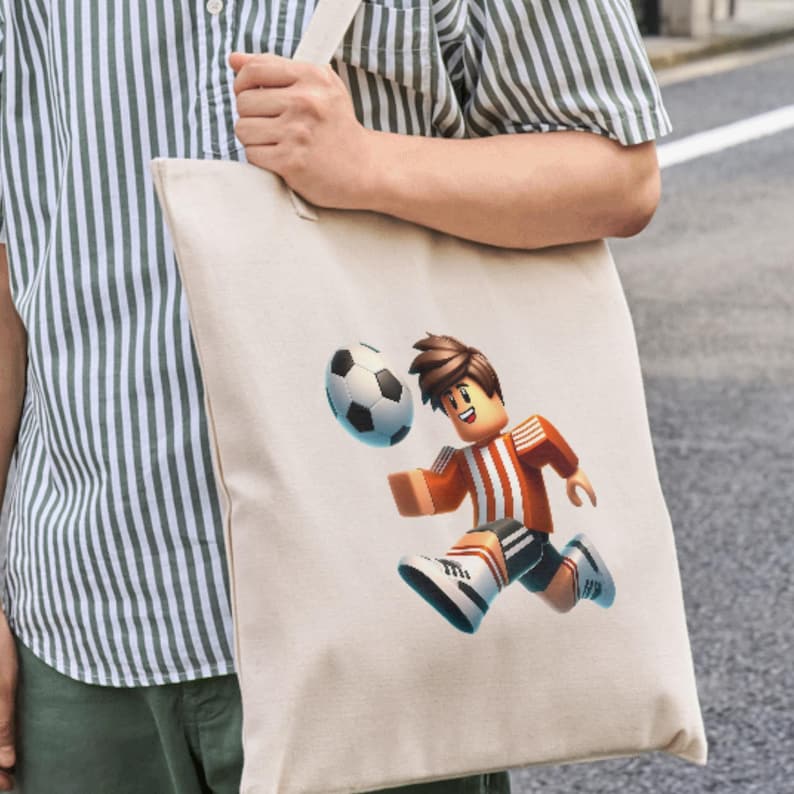 Roblox Soccer, Roblox Clipart Png, Instant Download, High Resolution ...