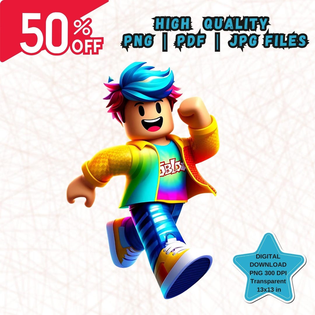 Roblox Png, Digital Instant Download, High Resolution Images, High ...