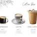 Coffee Bar Menu (digital Download) - Etsy