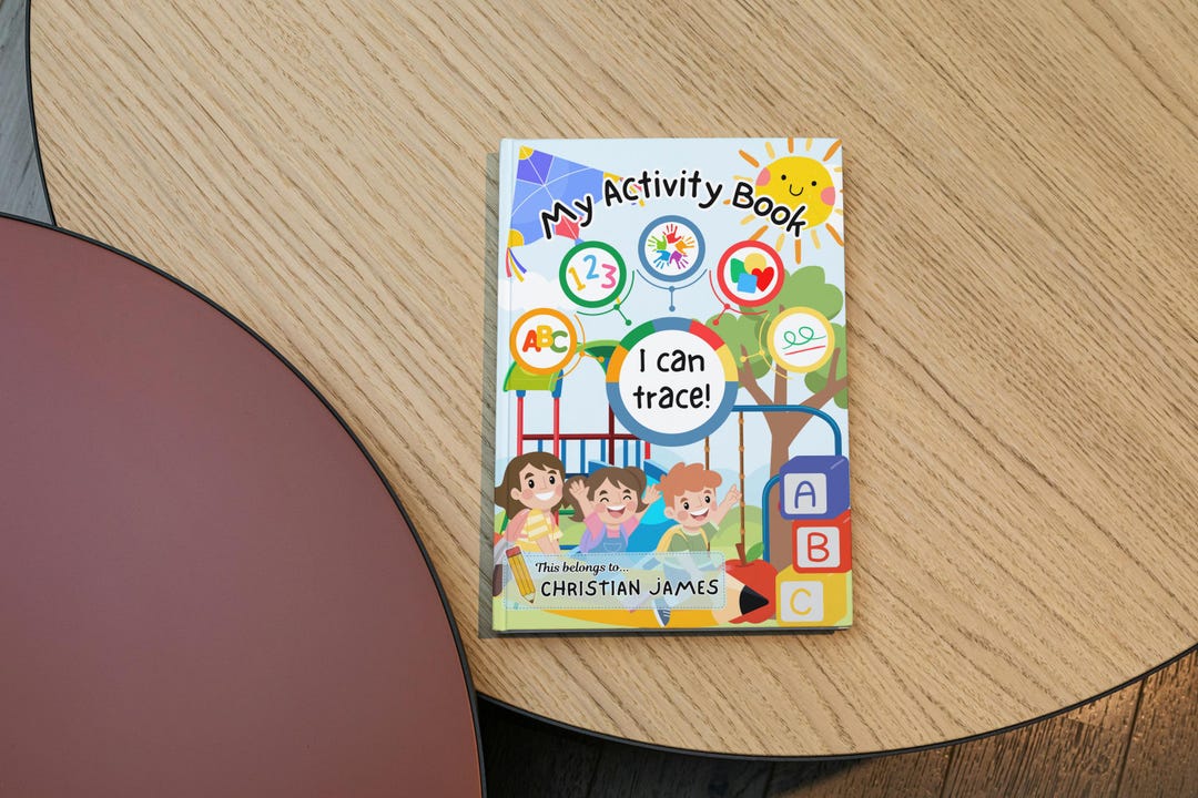 Activity Book for Beginners I Can Trace Name Alphabets Number Colors ...