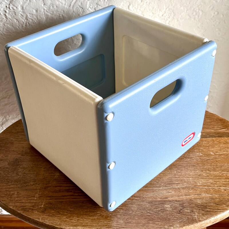 Vintage Storage Bin - Etsy