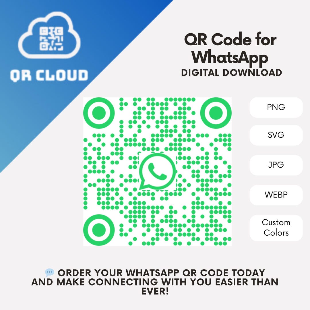 Whatsapp QR Code Download Social Media, Chat, Business Number Non ...