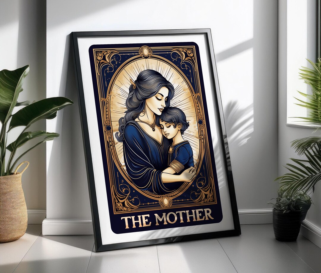 Mother Son Tarot Card PNG, Dark Academia Design (digital Download) - Etsy