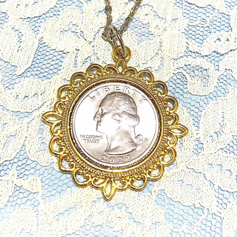 Coin Holder Necklace - Etsy