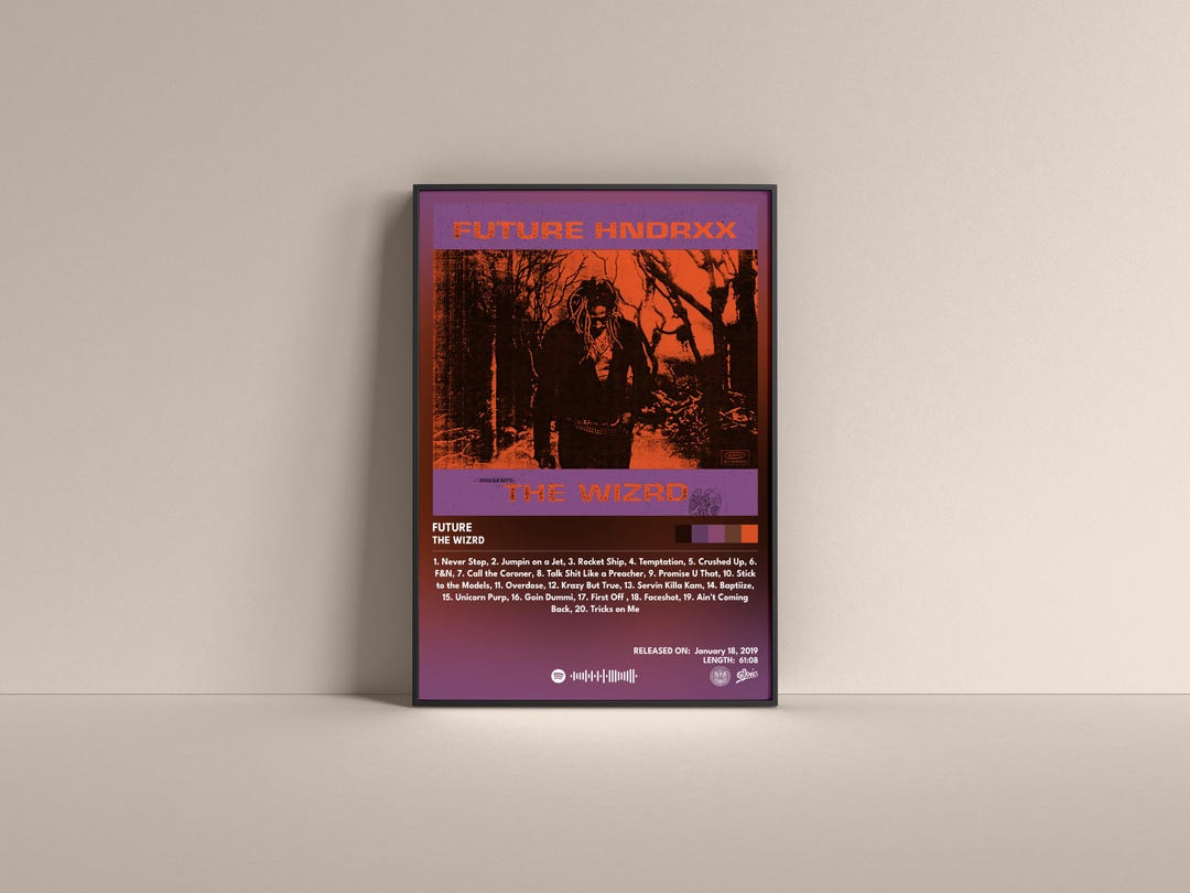 Future the Wizrd Poster, Future the Wizrd Gift Poster, Future the Wizrd ...
