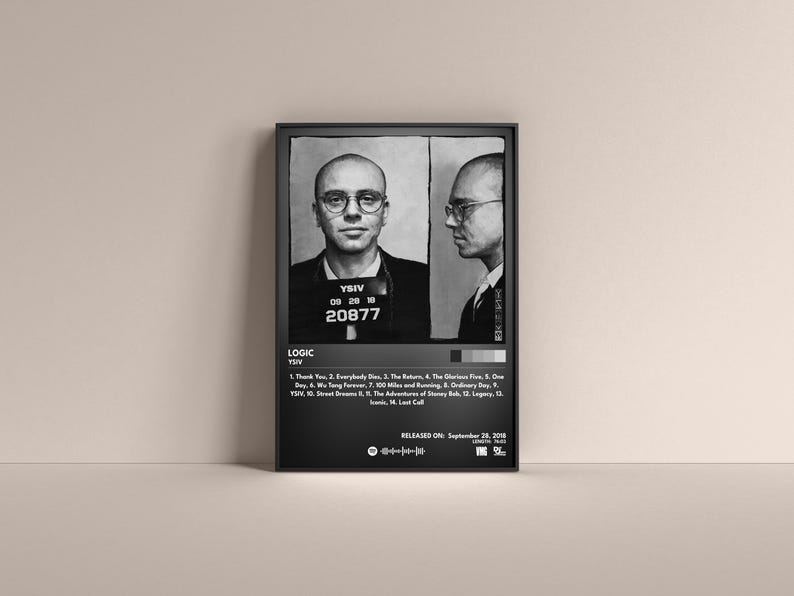 Logic YSIV Poster, Logic YSIV Gift Poster, Logic YSIV Album High ... Logic YSIV Poster, Logic YSIV Gift Poster, Logic YSIV Album High ...