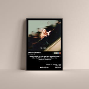 Sabrina Carpenter Poster, Sabrina Carpenter Gift Poster, Sabrina ...