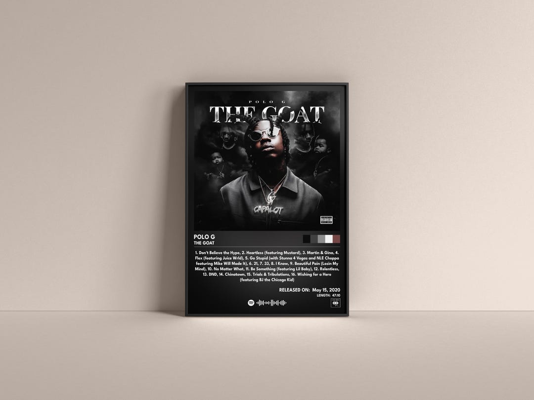 Polo G the Goat Poster, Polo G Gift Poster, Polo G the Goat Album High ...