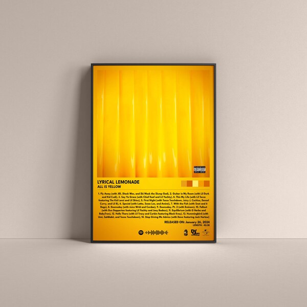 Lyrical Poster - Etsy