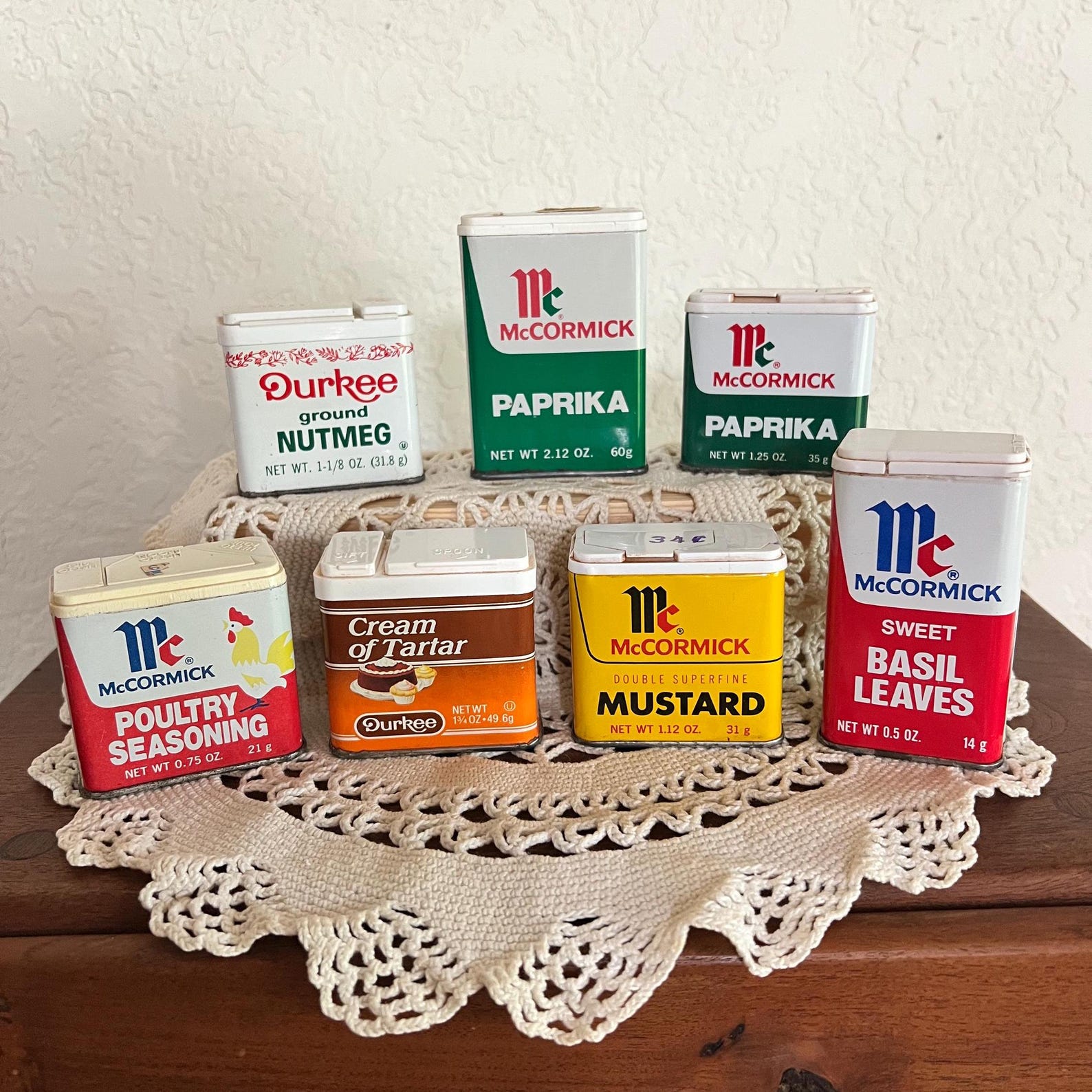 Vintage Spice Tins, Vintage Spices, Vintage Mccormick & Durkee Spice ... Vintage Spice Tins, Vintage Spices, Vintage Mccormick & Durkee Spice ...
