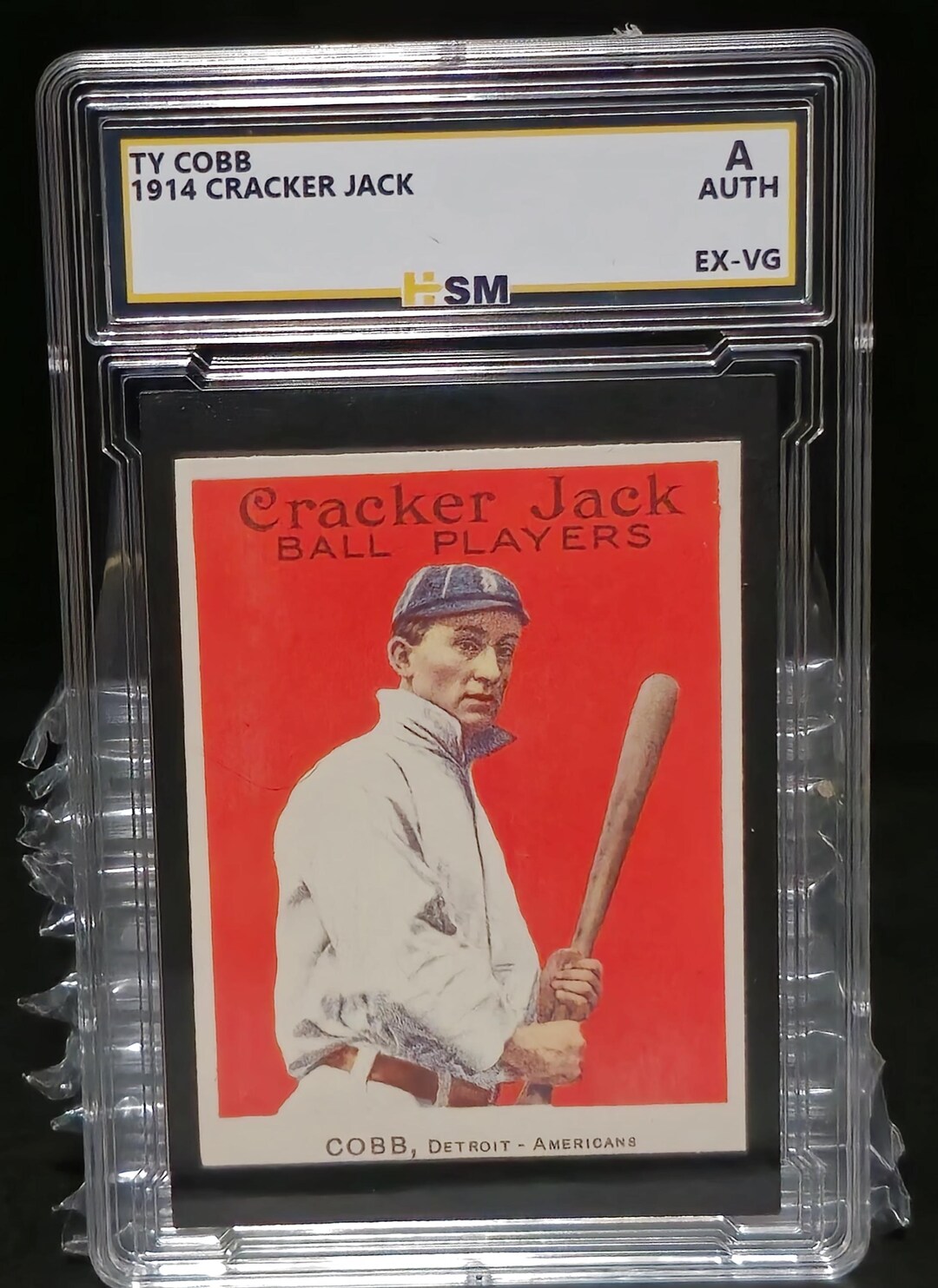 1914 Cracker Jack Ty Cobb NOVELTY Reprint - Etsy