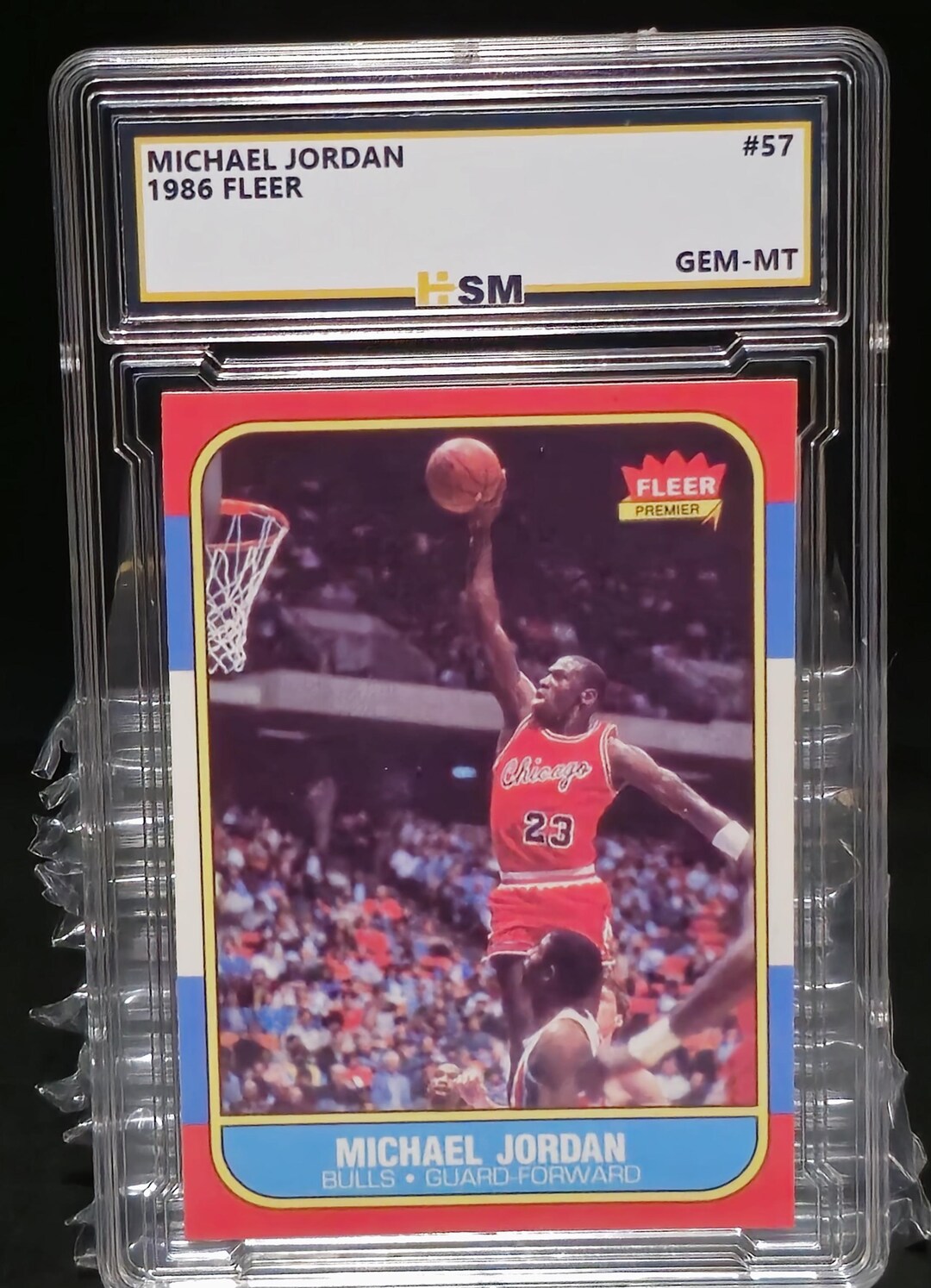 1986 Michael Jordan Fleer 57 REPRINT - Etsy
