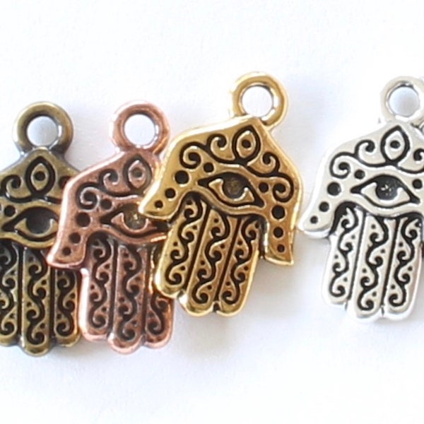 Hamsa Charm - Etsy