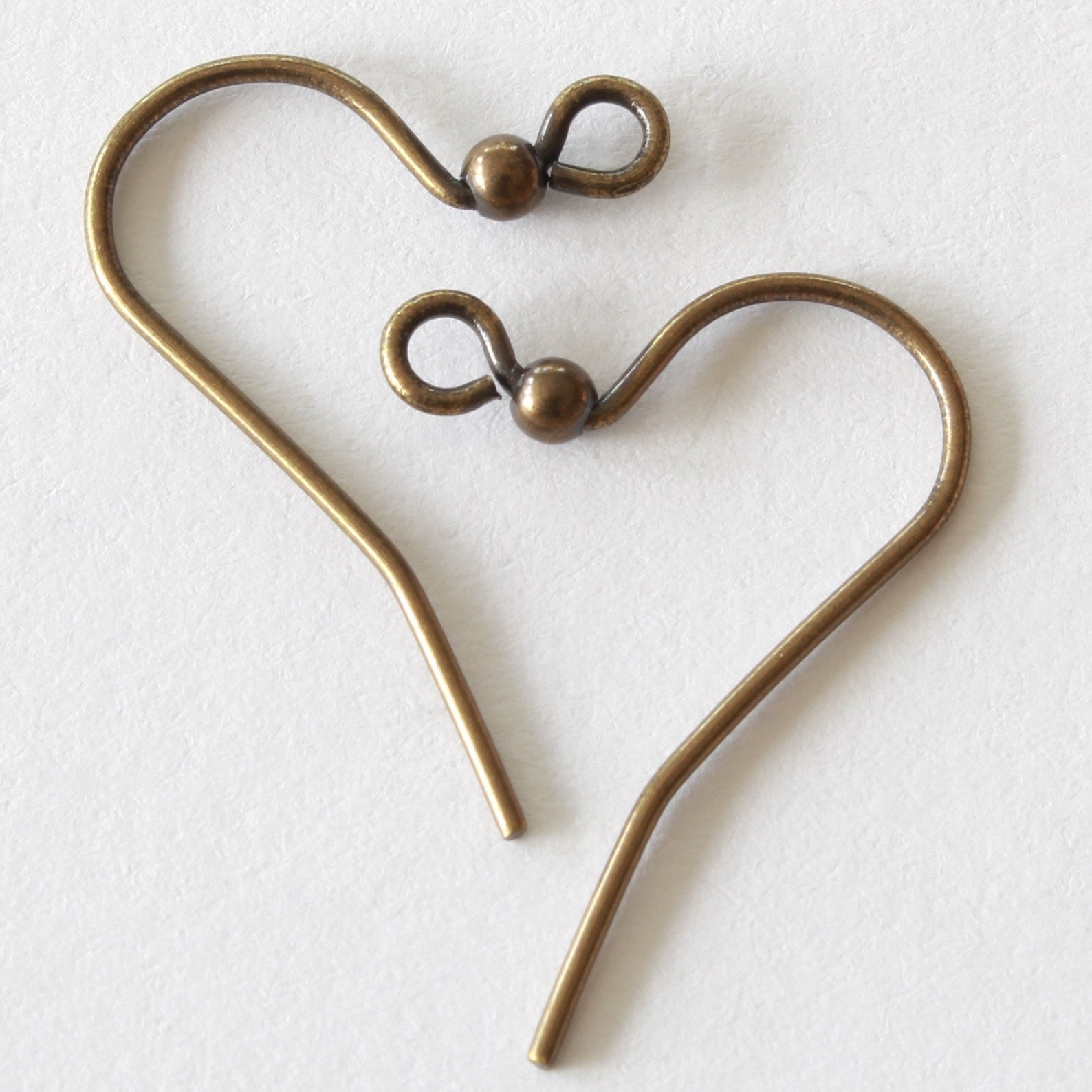 Popular French Hook Ear Wire Pairs Silver Gold Copper - Etsy