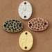 Hammered Oval Links, Tierracast Rhodium, Gold, Copper, White Bronze ...