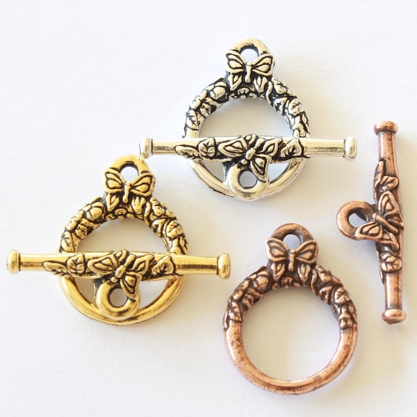 Butterfly Clasps - Etsy
