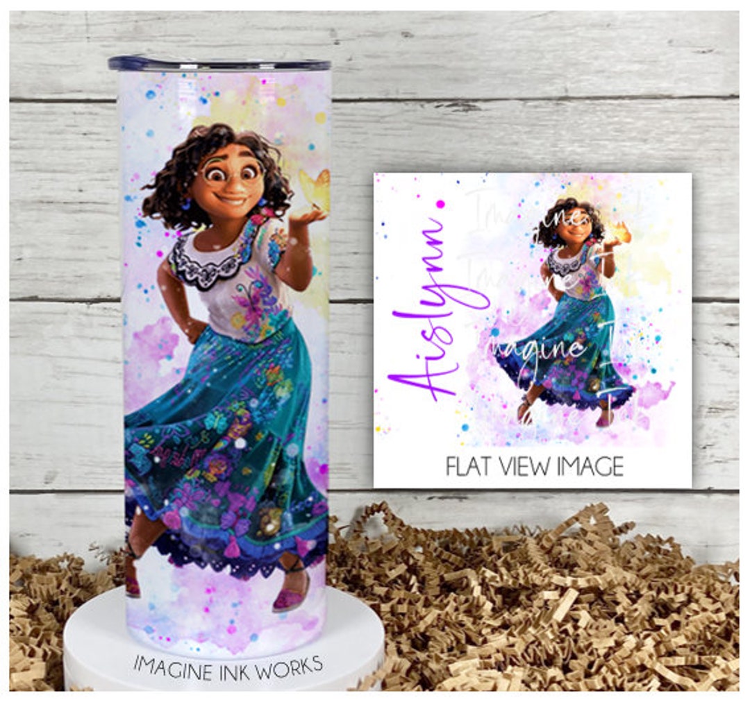Personalized Maribel Madrigal 20oz Skinny Tumbler Disney Character ...