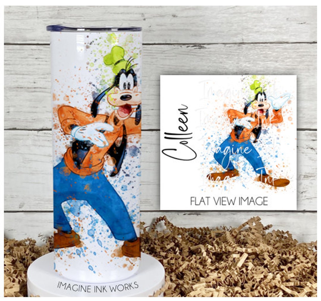 Tumbler Goofy 20oz Skinny Tumbler - Disney Character Fab 5 Five ...
