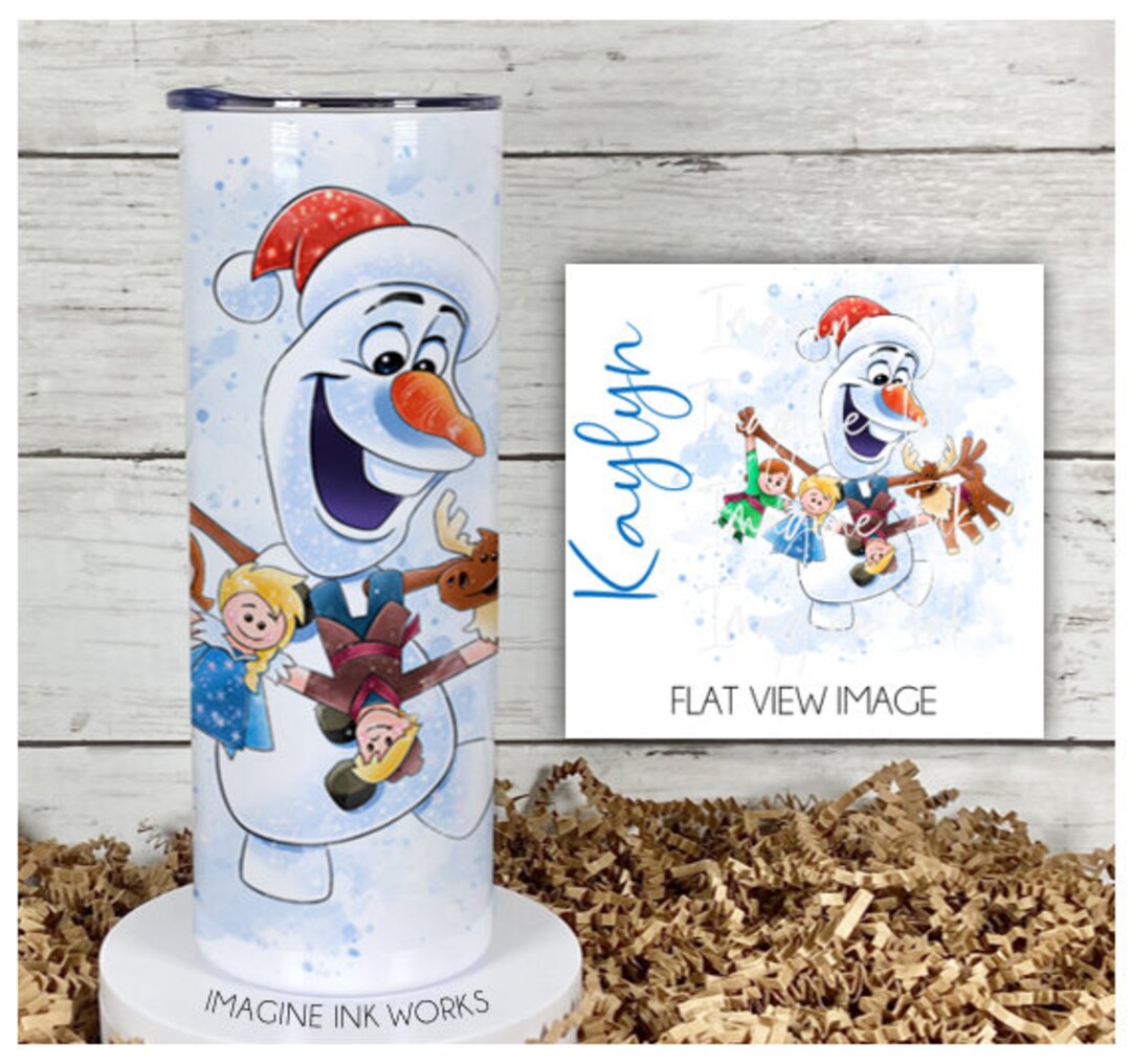 Tumbler Olaf Holidays 20oz Skinny Tumbler - Disney Character ...