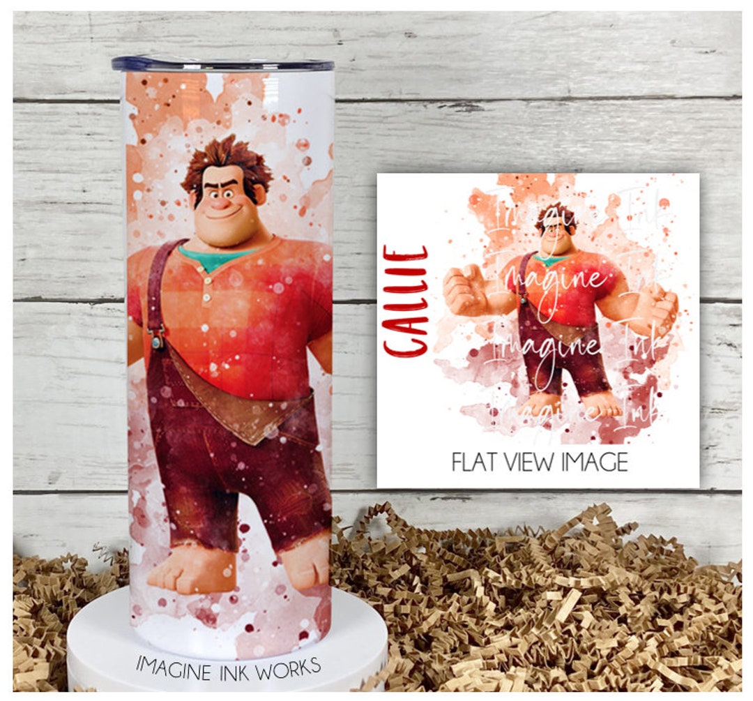 Tumbler Wreck It Ralph 20oz Skinny Tumbler Disney Character